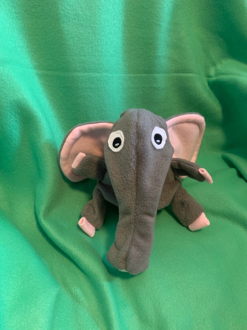 Toddler Safe Elephant Hand Puppet - Etsy