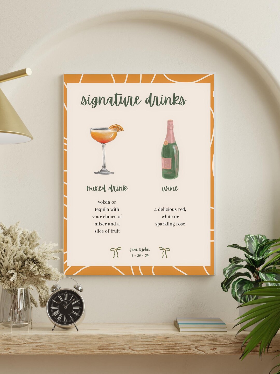 Wedding Banner, Drinks Sign, Cocktail Menu, Drink Menu, Wedding, Party ...