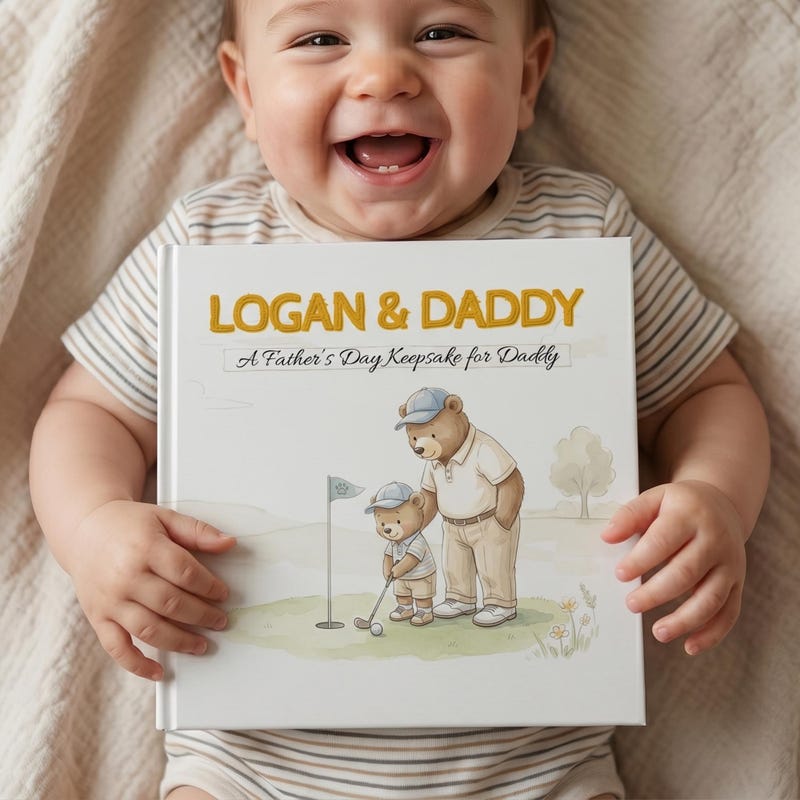 Custom Dad Storybook - Etsy