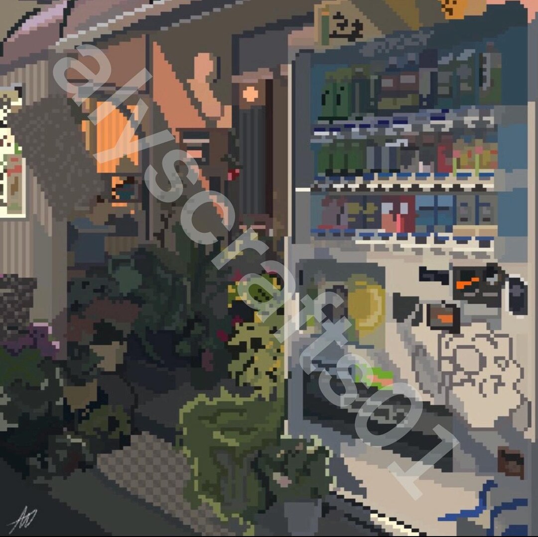 Storefront Sunset (digital Print) - Etsy