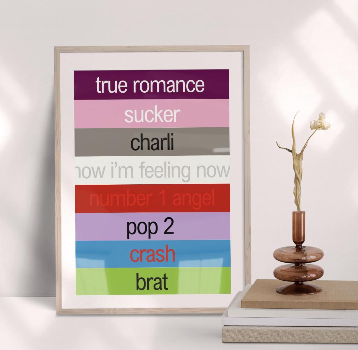 Charli XCX Minimalist Poster 18x24 College Dorm Decor Digital Download ...