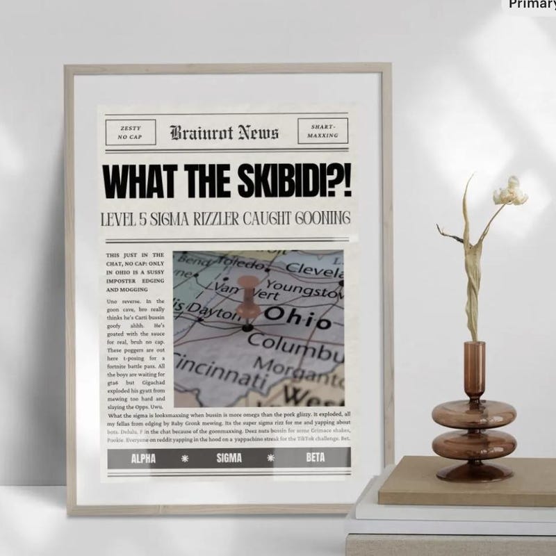 Steal a Brainrot Poster - Etsy