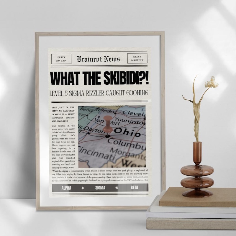 Brainrot Poster - Etsy