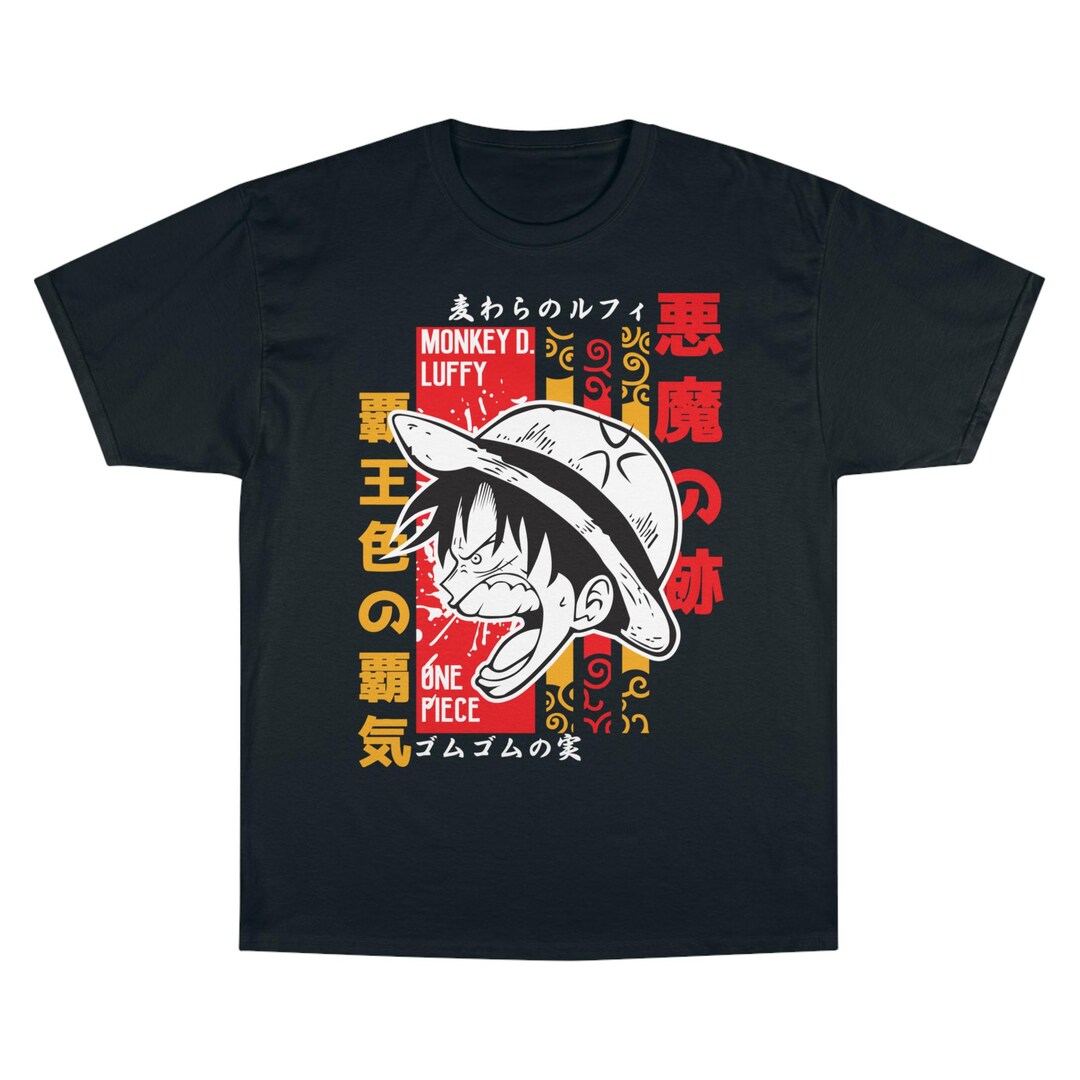 Monkey D Luffy Shirt One Piece Champion T-shirt - Etsy