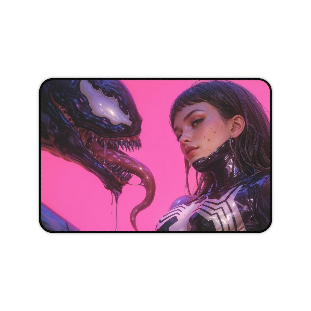 Venom Anime Girl Computer Deskmat Desk Mat - Etsy