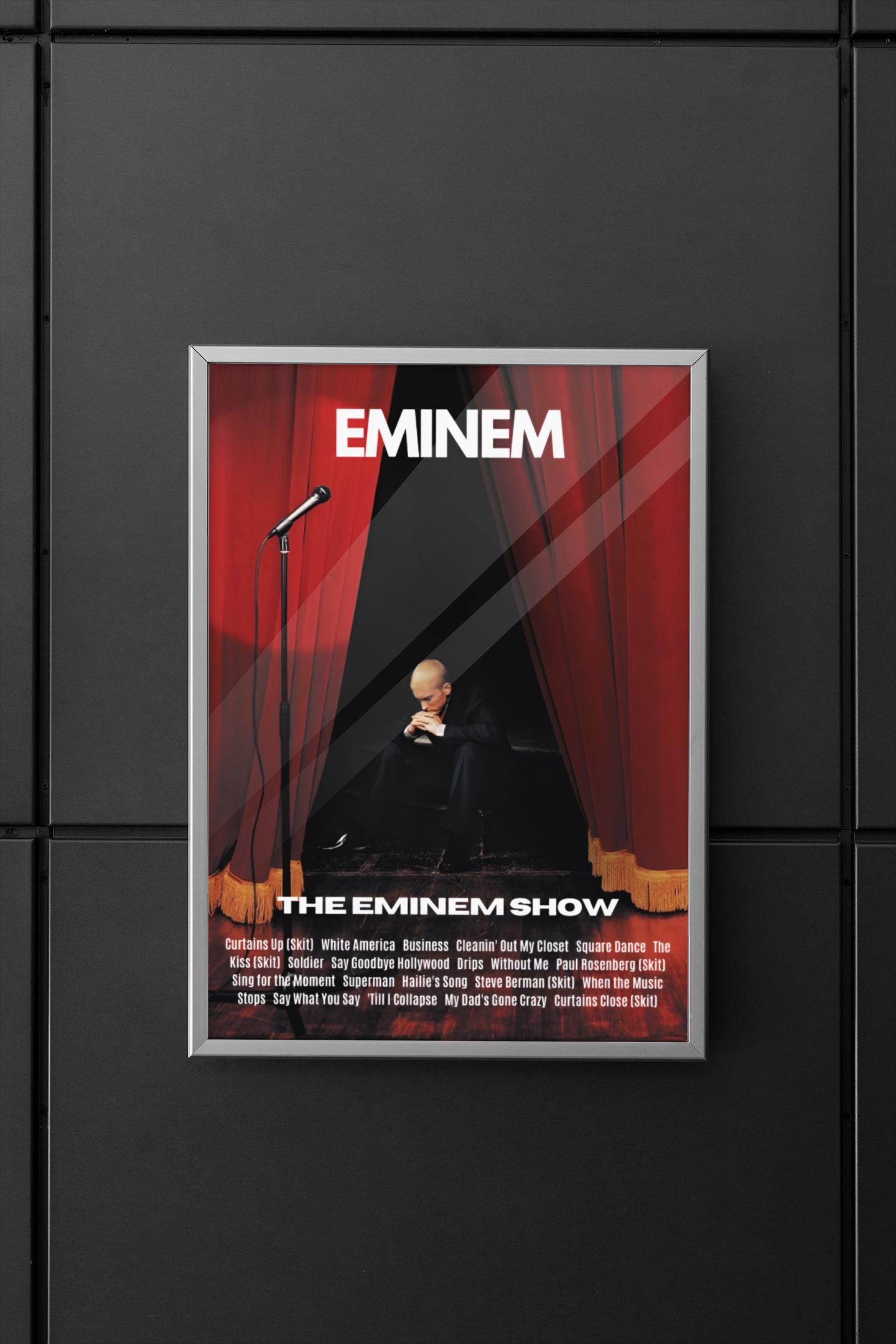 Eminem | Eminem Album Poster | Eminem the Eminem Show Album | the ...