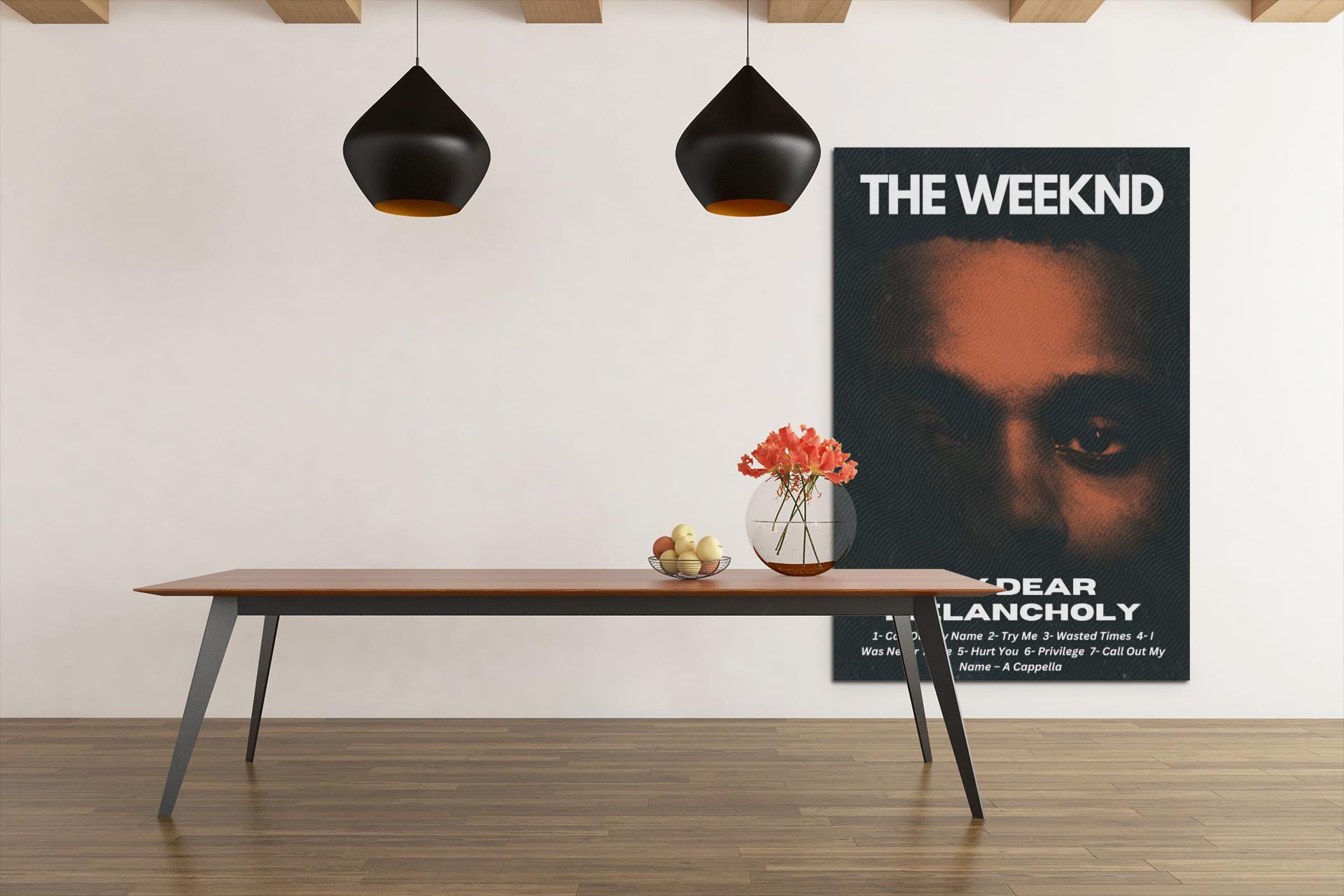 The Weeknd the Weeknd Poster the Weeknd My Dear Melancholy Album My ...