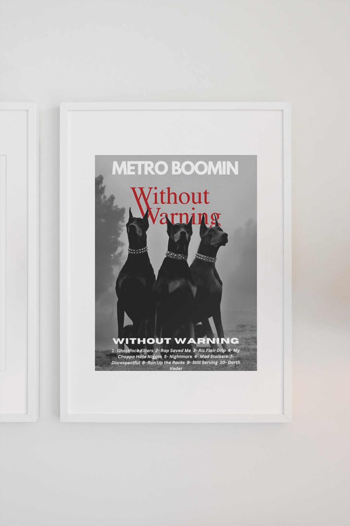Metro Boomin | Metro Boomin Poster | Metro Boomin Without Warning Album ...