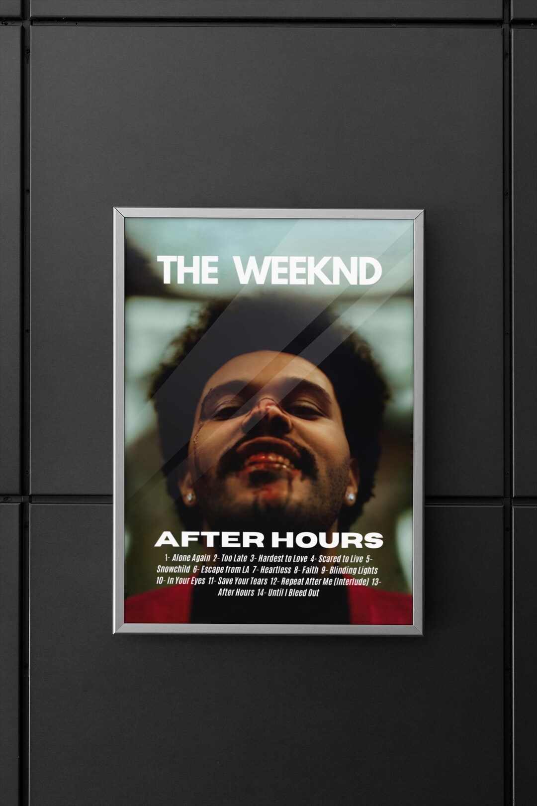 The Weeknd the Weeknd Poster the Weeknd After Hours Album After Hours ...