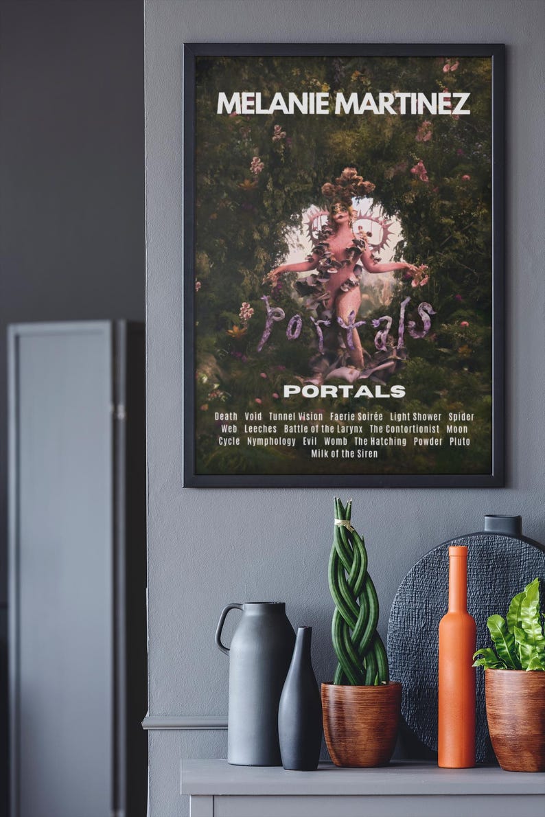 Melanie Martinez | Melanie Martinez Portals Album | Melanie Martinez Portals Poster | Wall Art ...