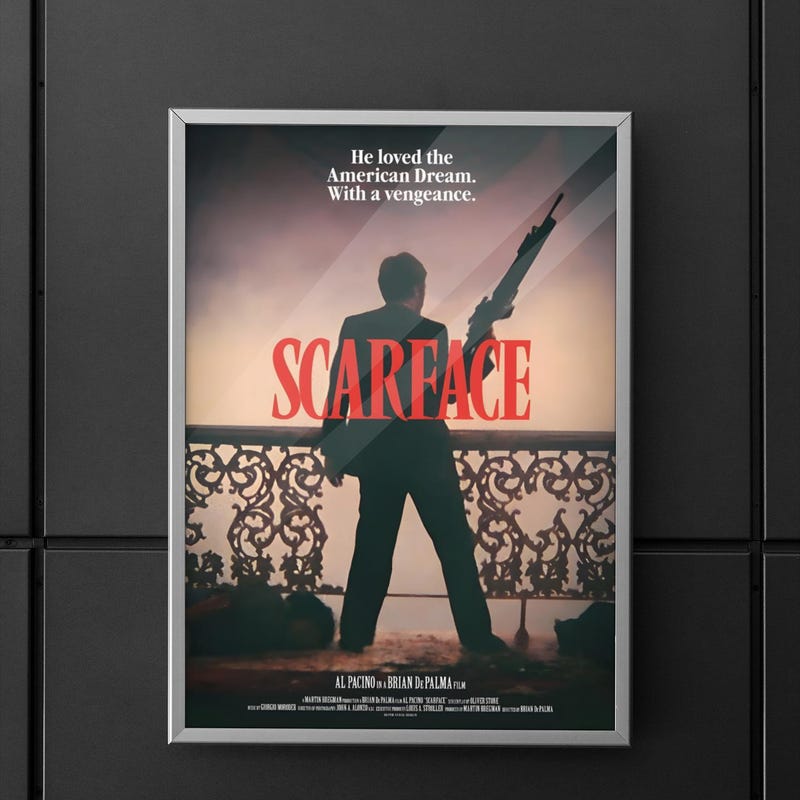 Scarface Poster - Etsy