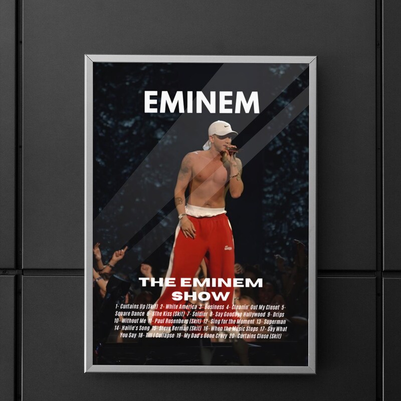 Eminem Album Posters - Etsy