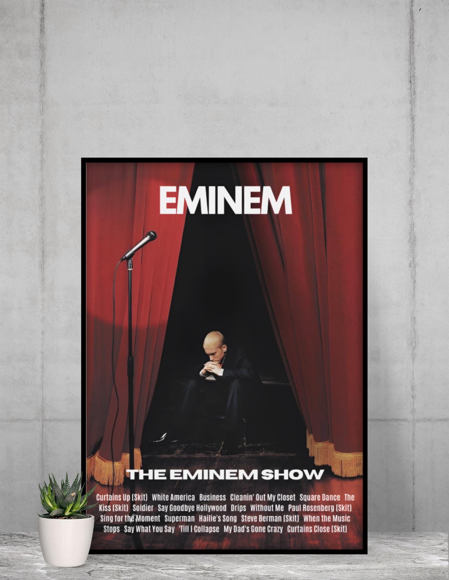 Eminem | Eminem Album Poster | Eminem the Eminem Show Album | the ...