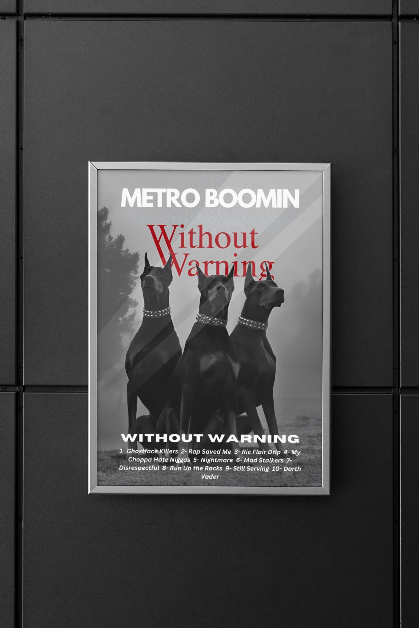 Metro Boomin | Metro Boomin Poster | Metro Boomin Without Warning Album ...