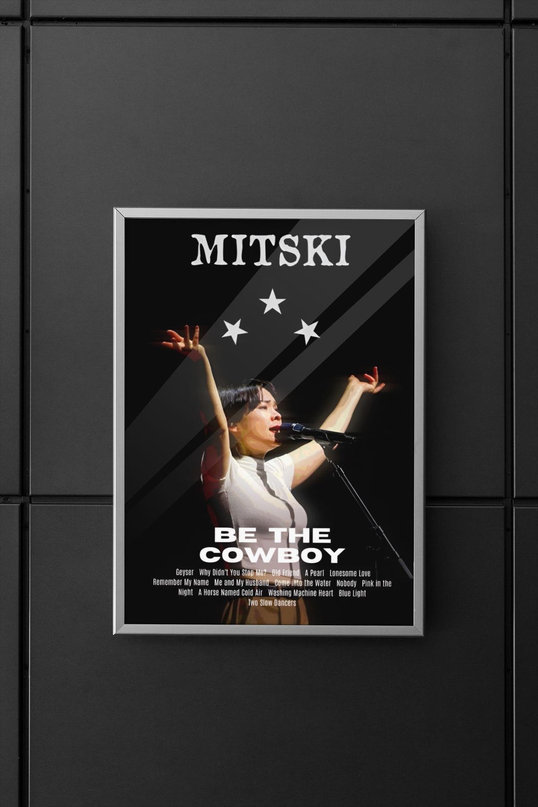 Mitski | Mitski Be the Cowboy Album Poster | Be the Cowboy Poster | Be ...
