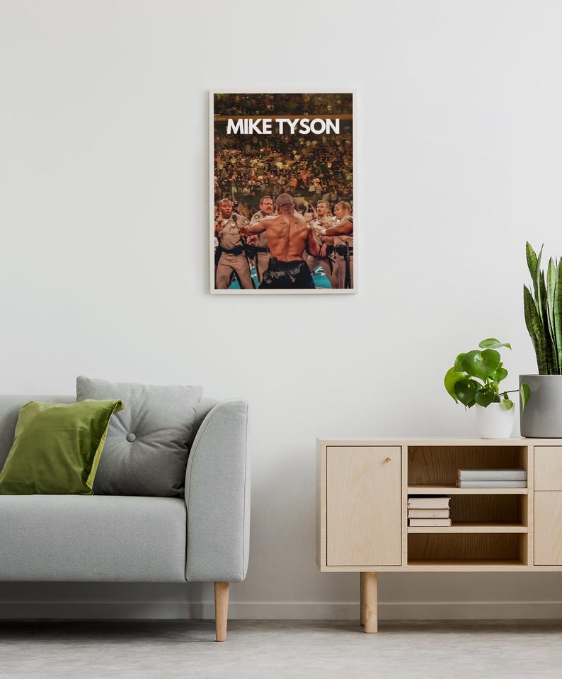 Mike Tyson | Mike Tyson Poster | Mike Tyson Iconic Poster | Boxer ...