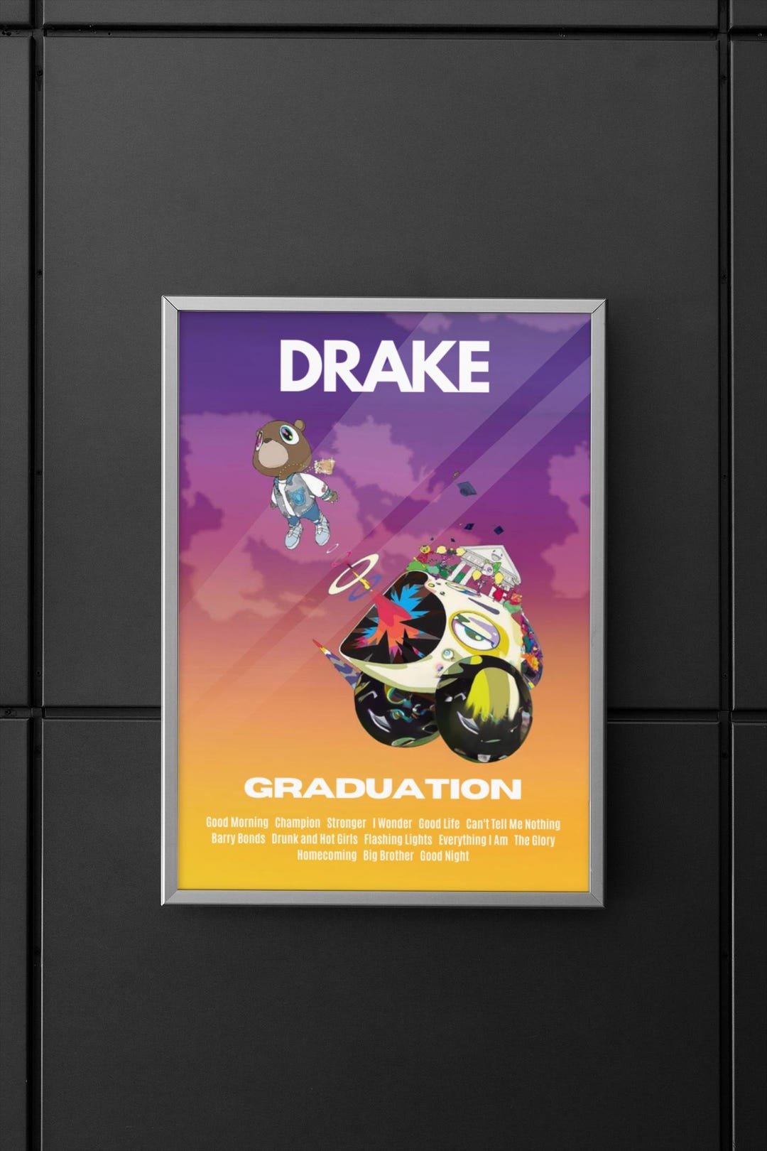 Drake Drake Graduation Album Graduation Poster Poster Wall Art Home ...