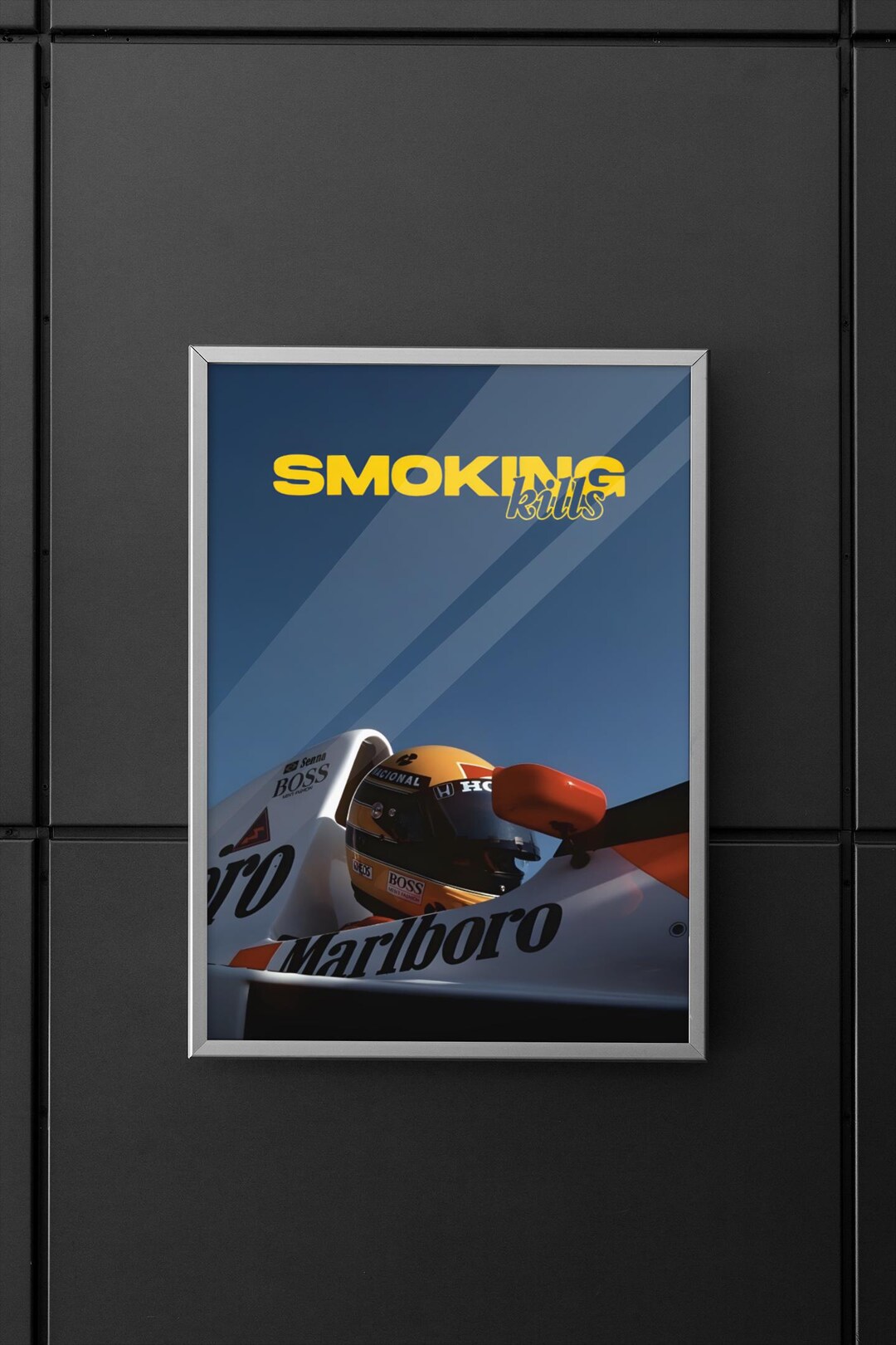 F1 | F1 Iconic Poster | Smoking Kills Poster | Poster | Wall Art | Home ...