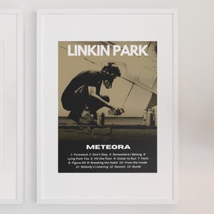 Linkin Park | Linkin Park Poster | Linkin Park Meteora Album | Meteora ...