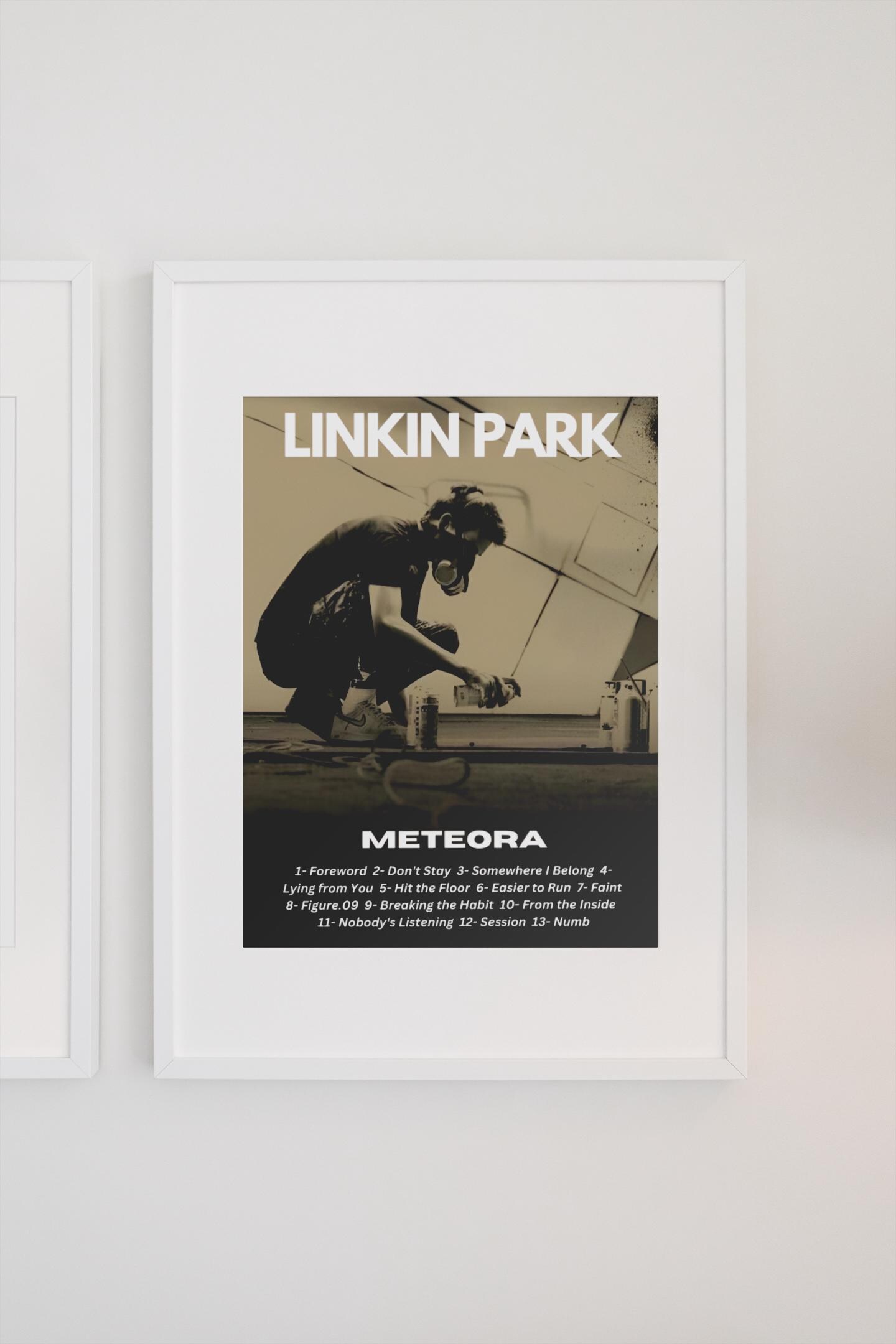 Linkin Park | Linkin Park Poster | Linkin Park Meteora Album | Meteora ...