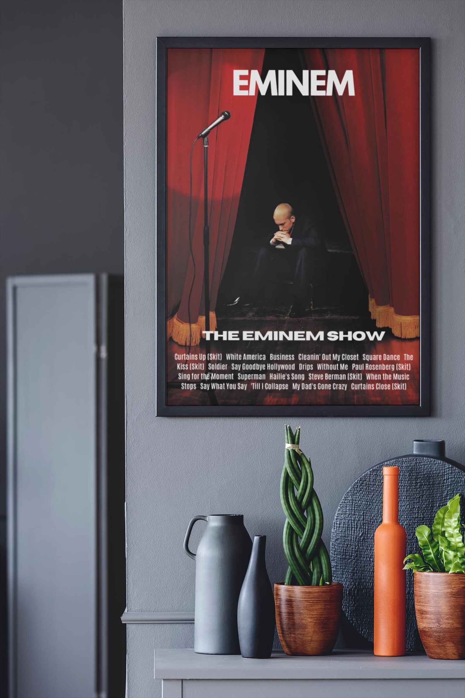 Eminem | Eminem Album Poster | Eminem the Eminem Show Album | the ...