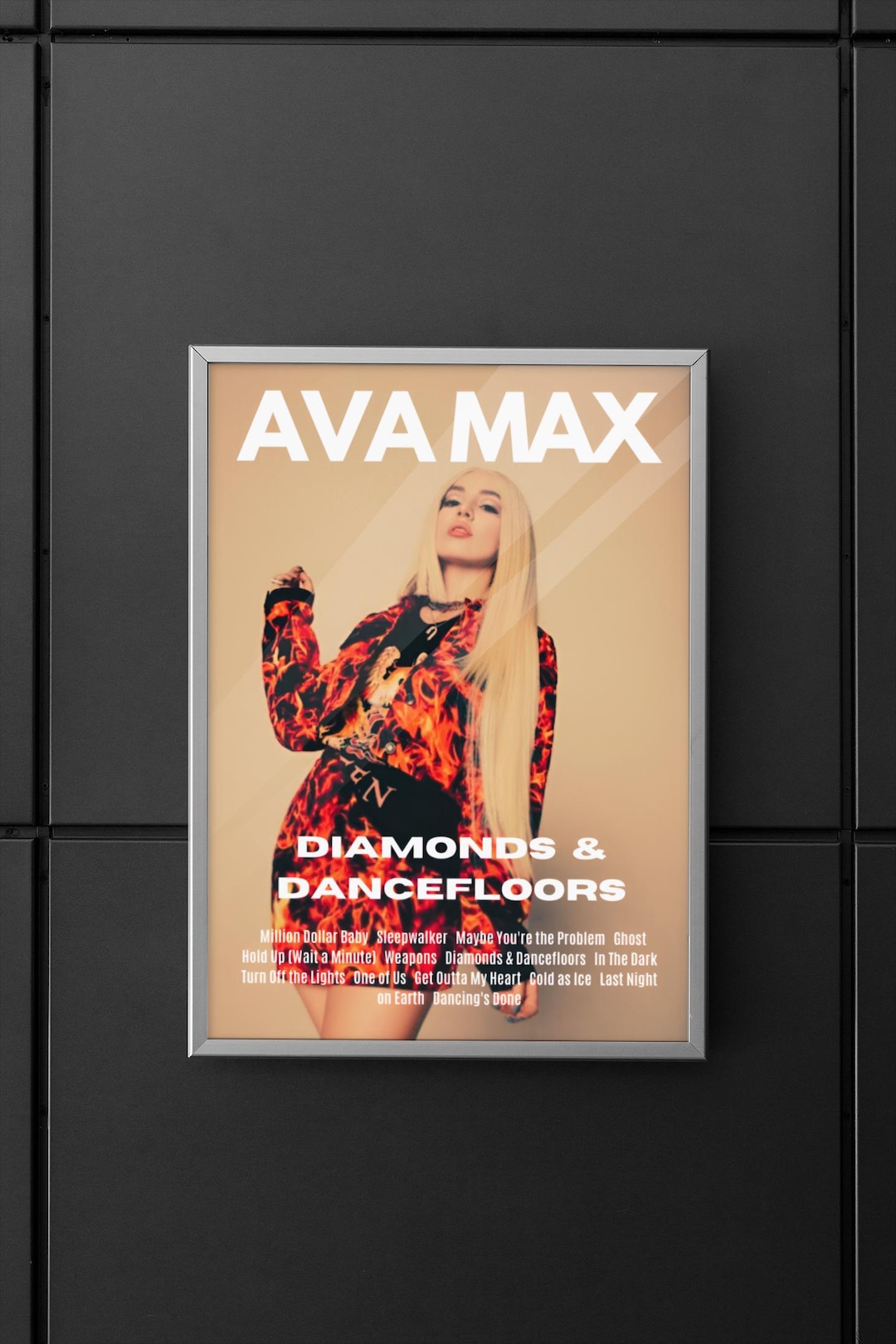 Ava Max | Ava Max Diamonds and Dancefloors Album | Diamonds and Dancefloors Poster | | Poster ...