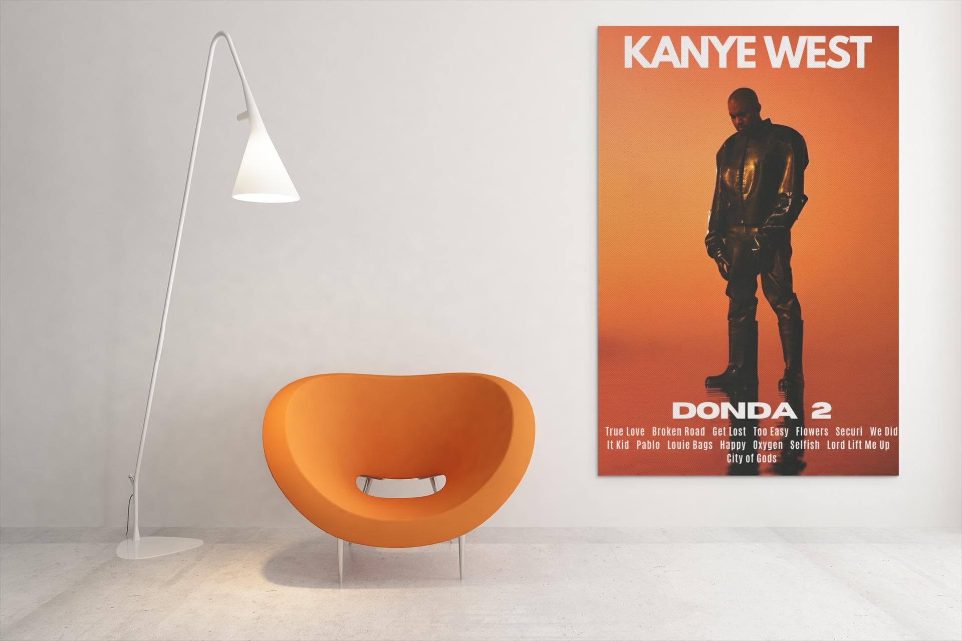 Kanye West Kanye West Poster Kanye West Donda 2 Album Donda 2 Poster ...