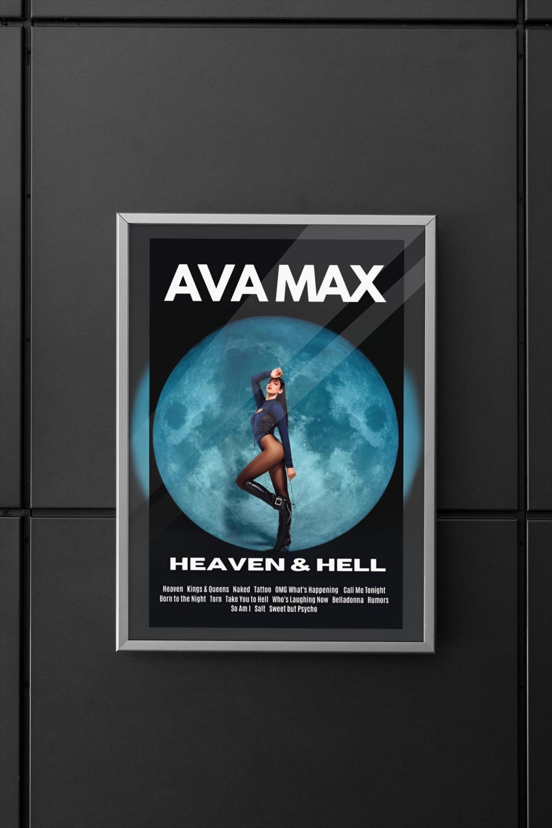 Ava Max | Ava Max Heaven and Hell Album | Heaven and Hell Poster ...