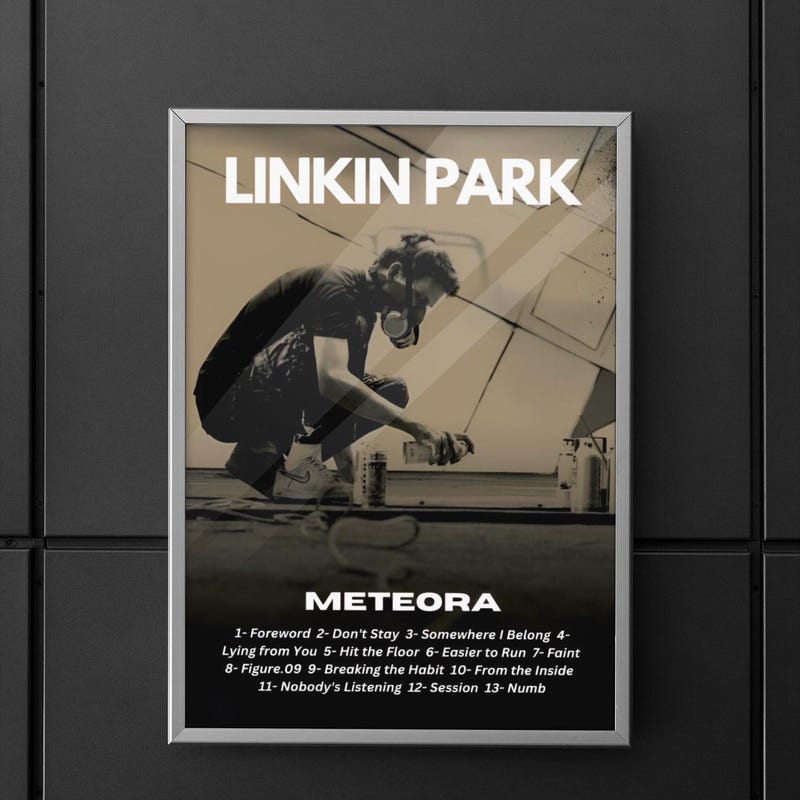 Linkin Park Poster - Etsy