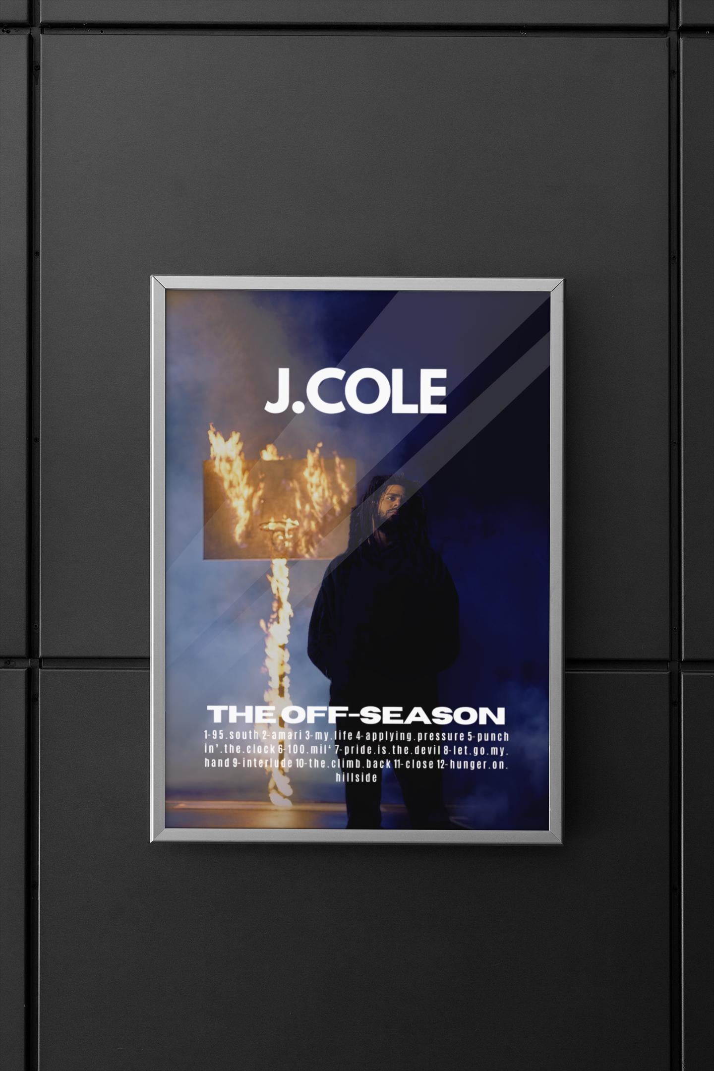 J. Cole | J. Cole Poster | J. Cole the Off-season Album | the Off ...