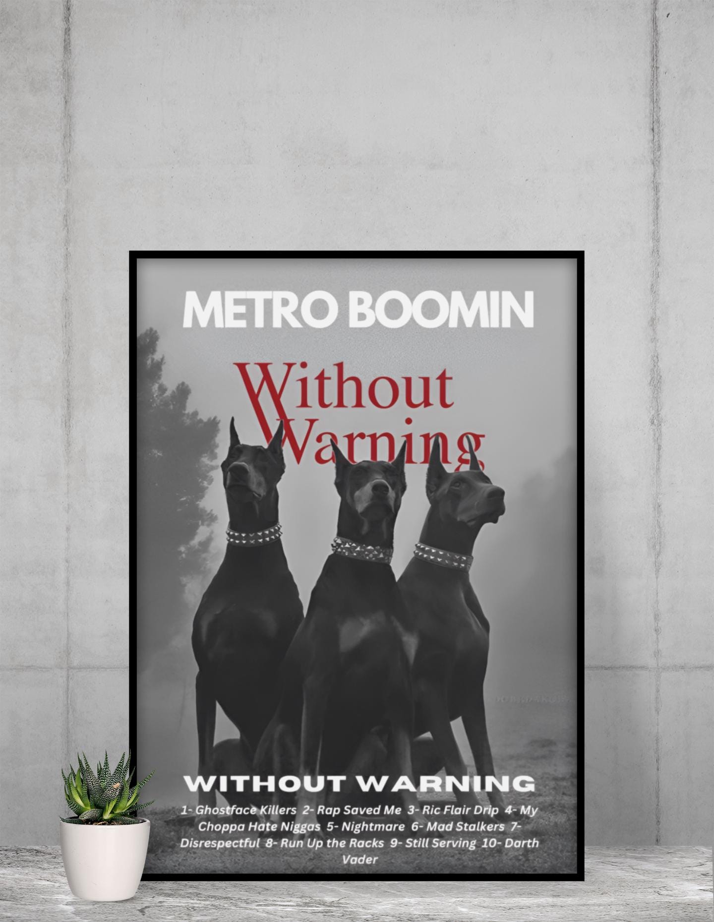 Metro Boomin | Metro Boomin Poster | Metro Boomin Without Warning Album ...