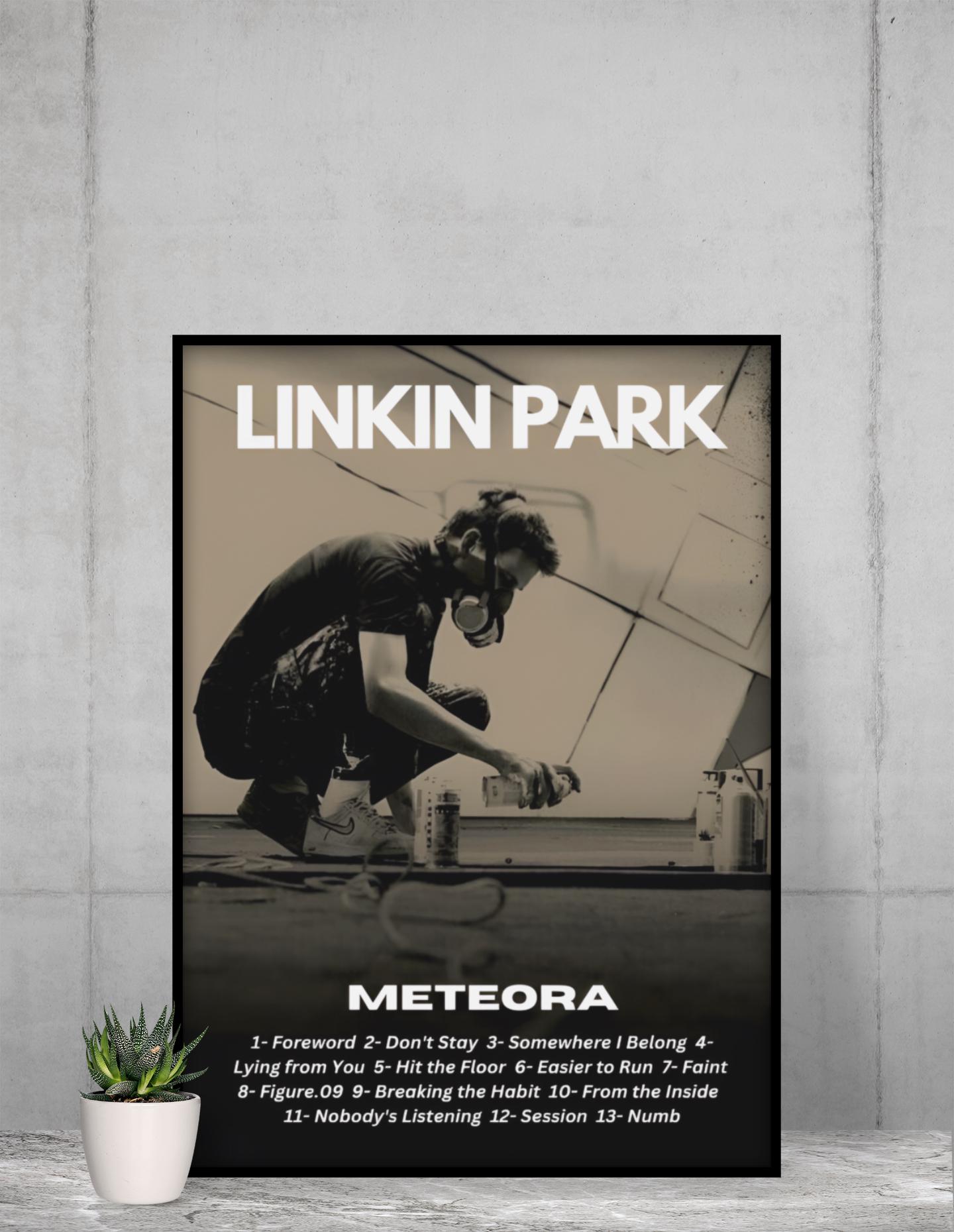 Linkin Park | Linkin Park Poster | Linkin Park Meteora Album | Meteora ...