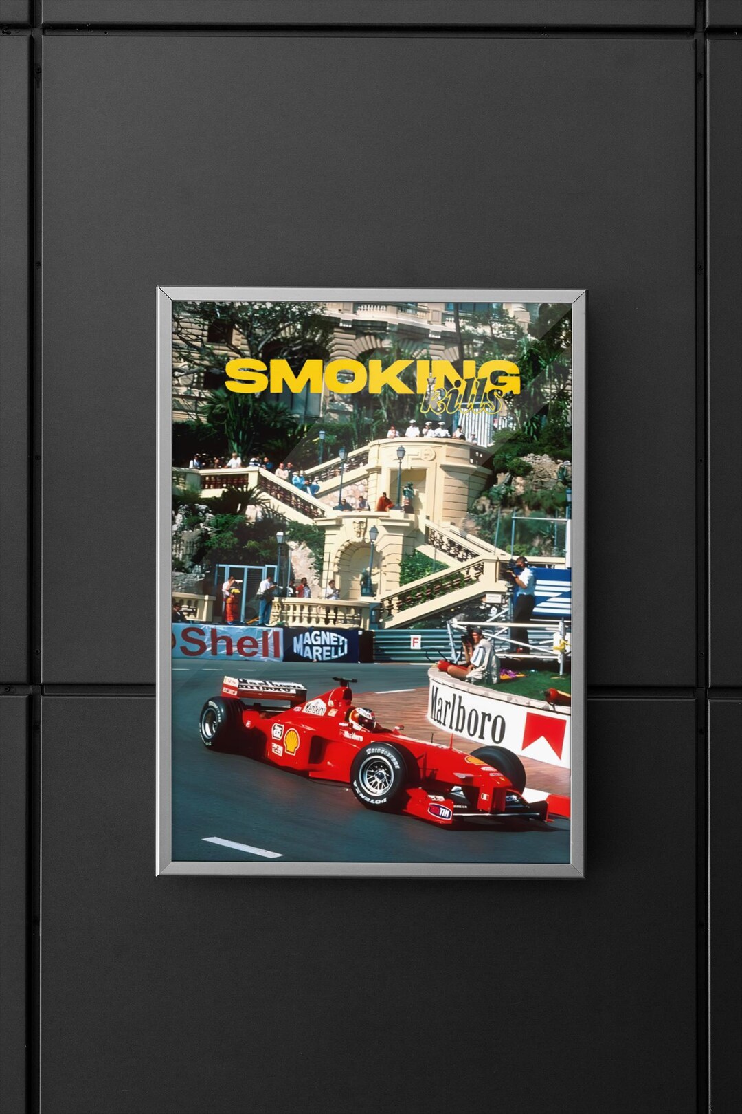 F1 F1 Iconic Poster F1 Racing Poster F1 Monaco Poster Wall Art Home ...