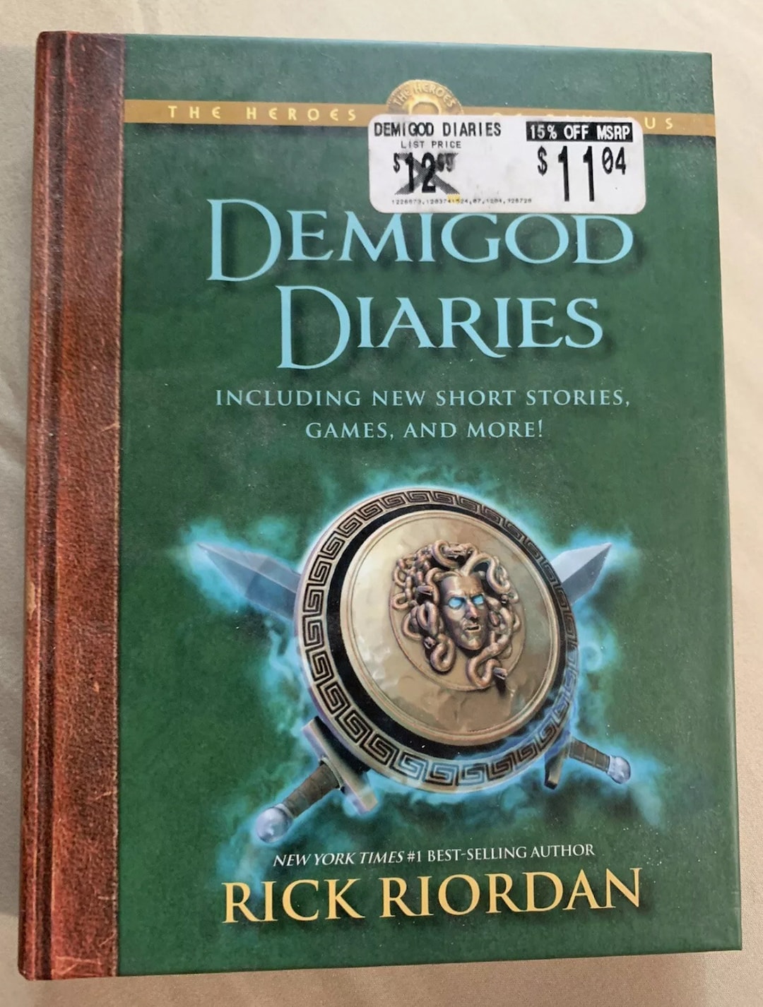 The Demigod Diaries (the Heroes of Olympus) - Hardcover by Rick Riordan - Etsy