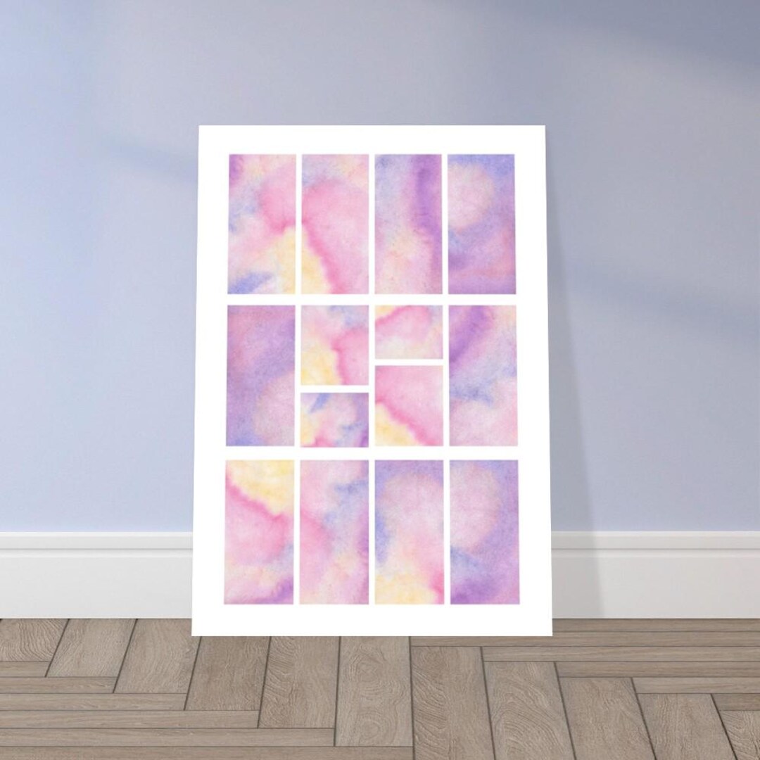 Watercolor Poster Design Sky - Etsy
