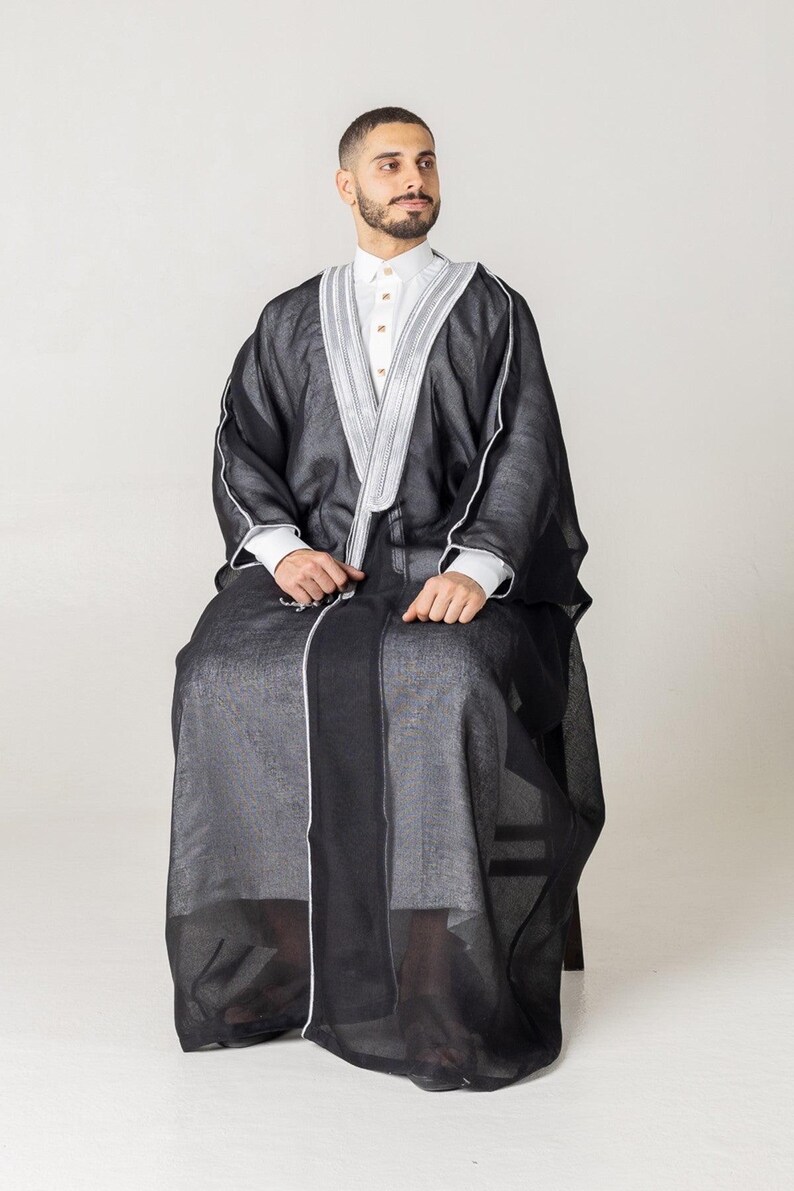 Bisht/ Overcoat/ Manteau/ Saudi Men Cardigan - Etsy