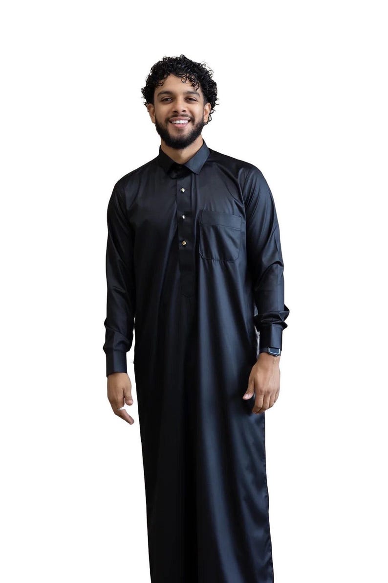 Modest Qatar Thobes Qamis Djellaba for Men - Etsy