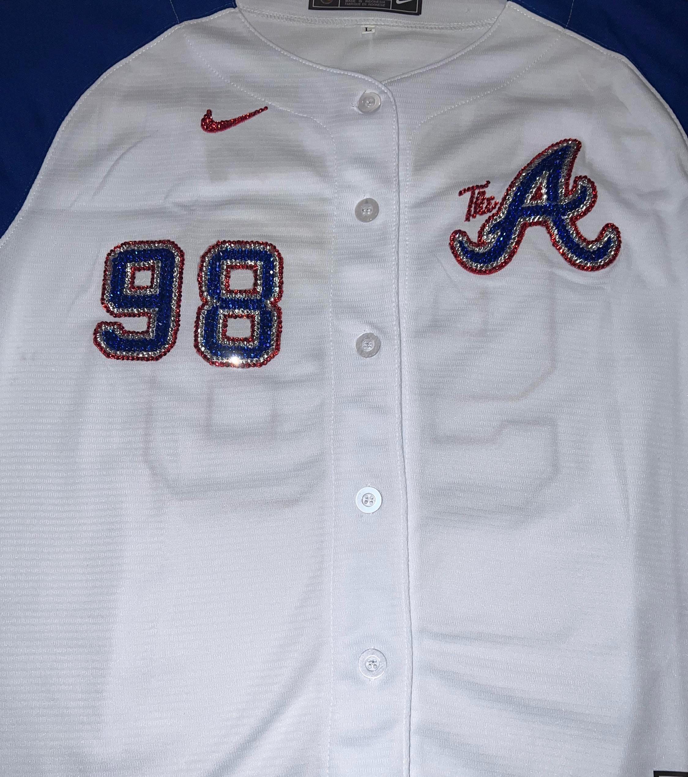 CUSTOM RHINESTONE JERSEY - Etsy