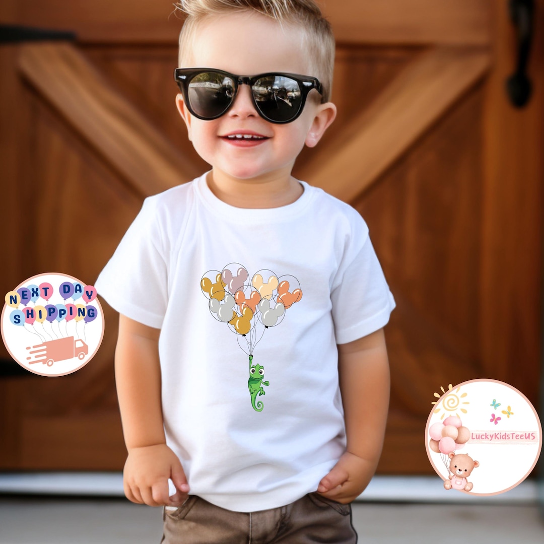 Disney Pascal With Mickey Balloon Toddler Shirt, Disneyland Family ...