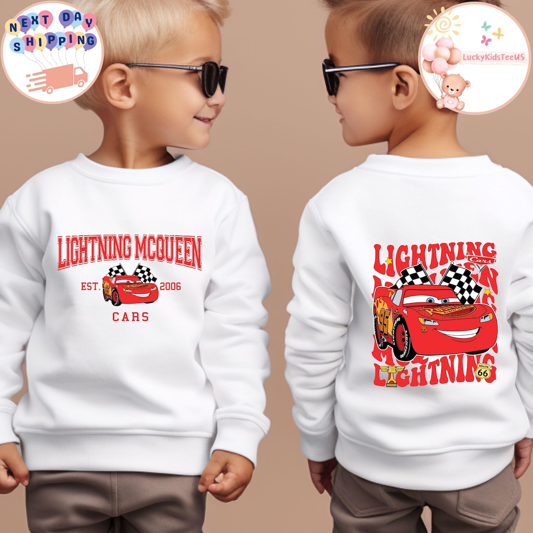 Lightning Mcqueen Est 2006 Cars Toddler Shirt, Pixar Cars Kids ...
