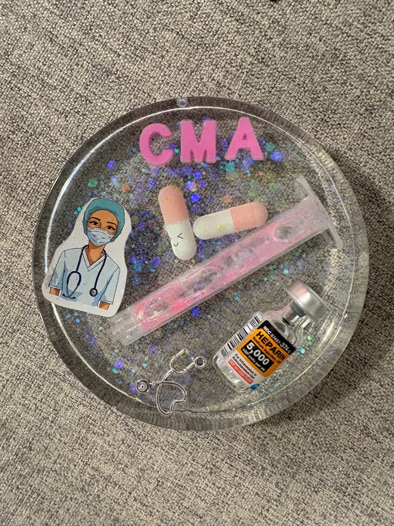 Personalized Medical Resin Coasters - Etsy