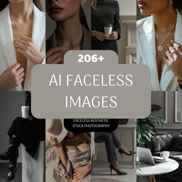 200 Faceless Ai-generated Images Instagram Minimalist Luxury ...