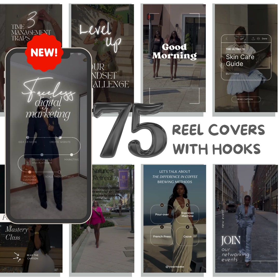 75 MELANIN Reel Covers With Hooks | Made for You | Luxurious Rich ...