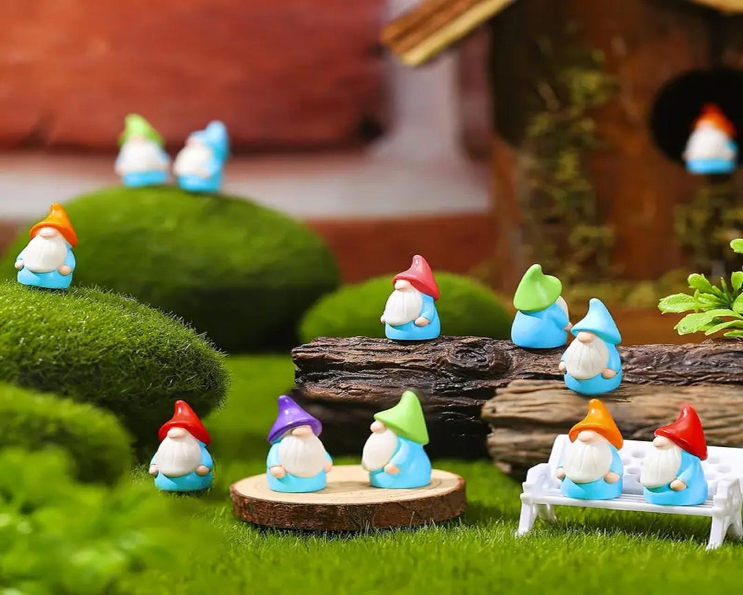 Miniature Garden Gnomes - Etsy