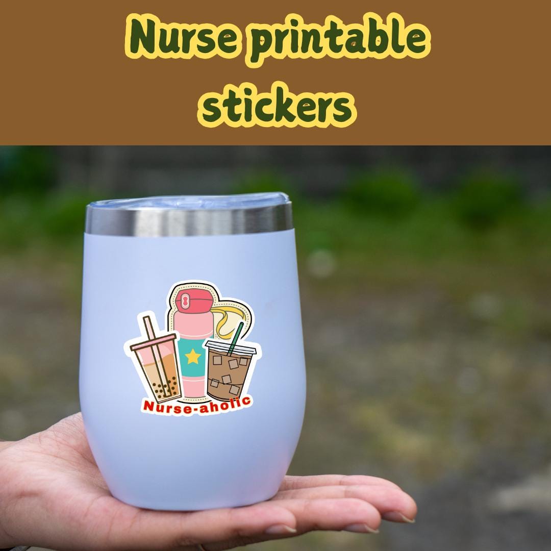 Nurse Printable Stickers Digital Product Ortho Pedia OR MS Nurse - Etsy