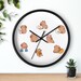Unique Wall Clock Capybara Wall Clock - Etsy