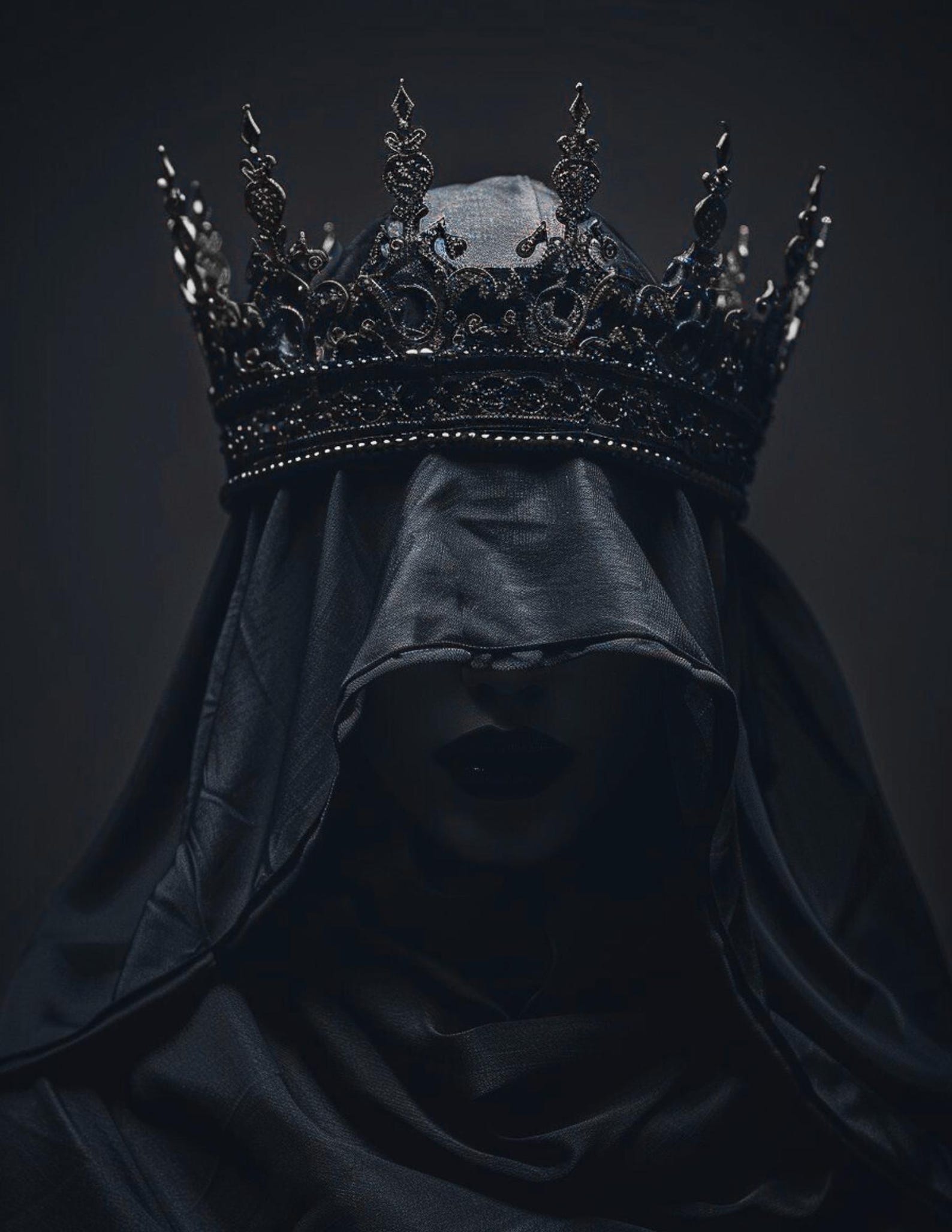 Dark Queen Wall Art - Etsy