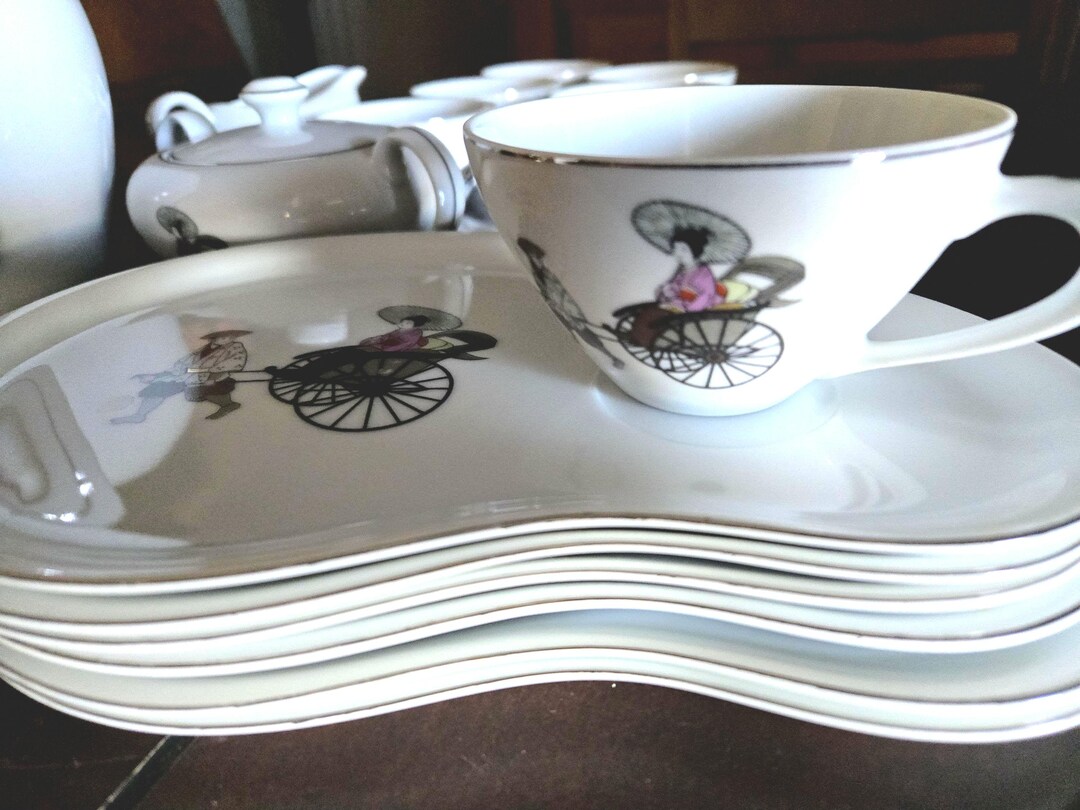 Vintage Arita Rickshaw China Japan - Etsy