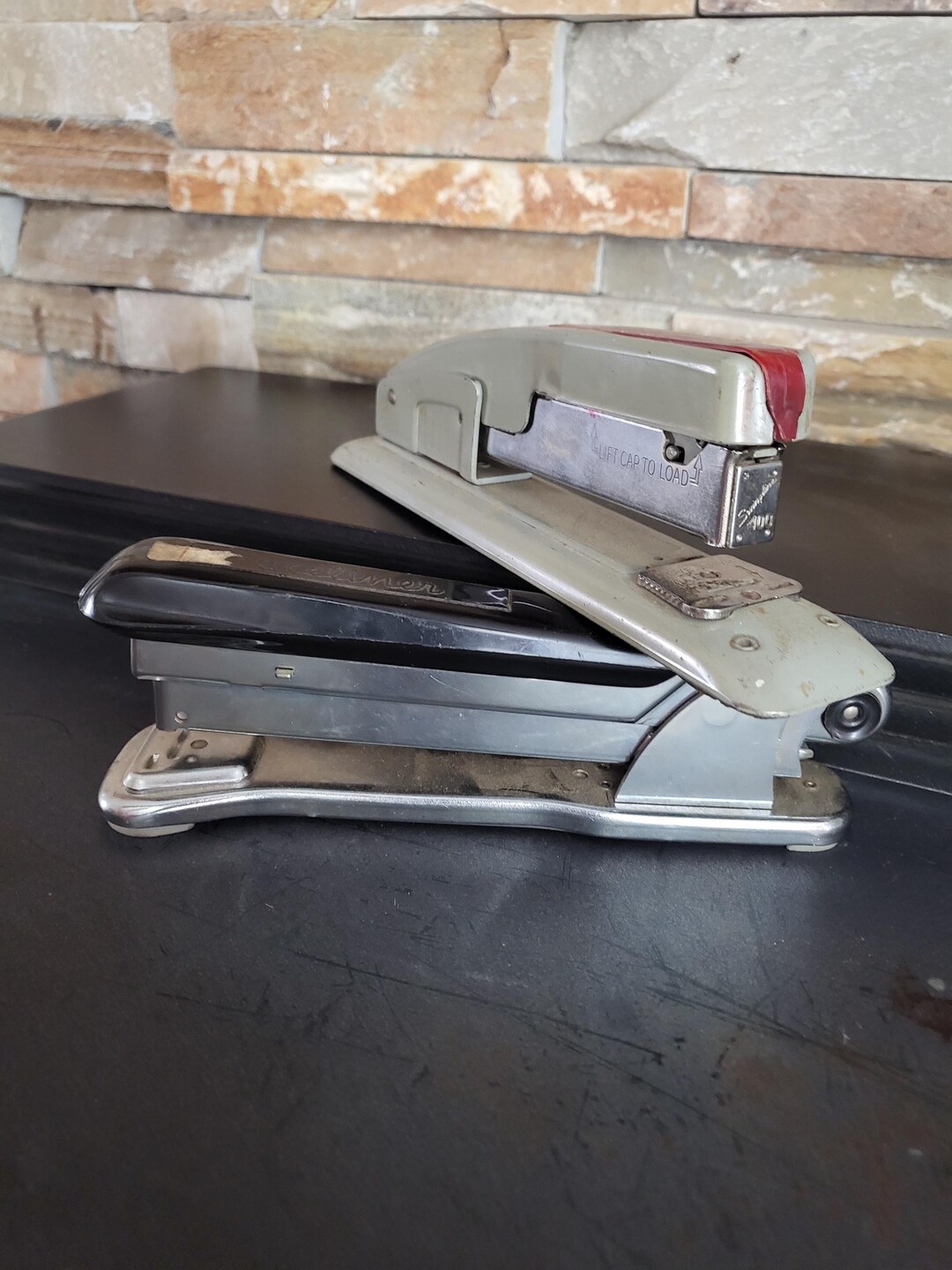 Two Vintage Staplers Swingline 400 Heavy Stapler Ace Liner Stapler. - Etsy