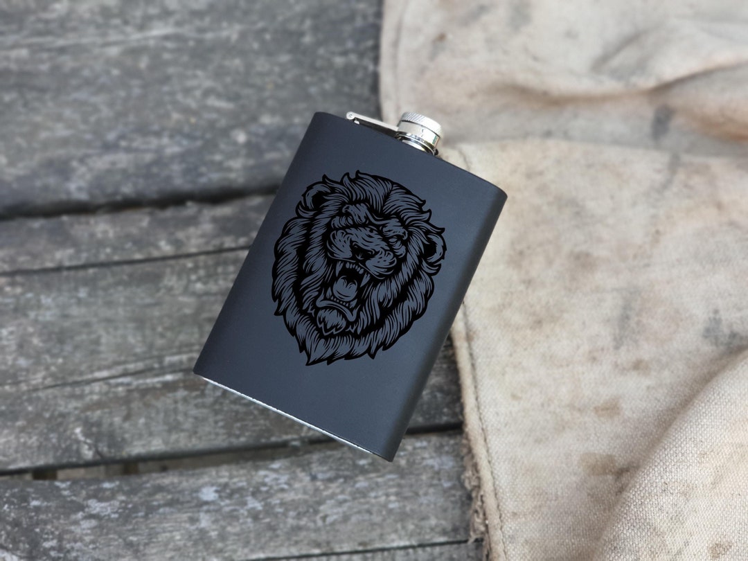 King Lion Lioness Tiger Angry Angry Killer Africa Safari Head Leather ...